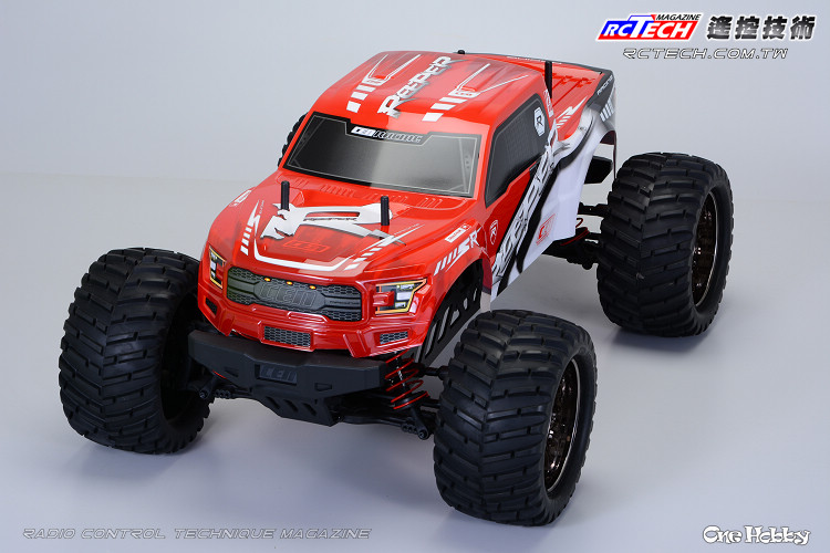 遙控技術雜誌｜RC TECH magazine: CEN Racing REEPER…重裝式樣、威猛登場
