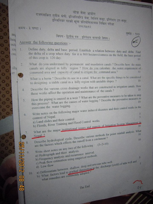 Loksewa questions collection of Civil Engineering | IOE Notes | Notices ...