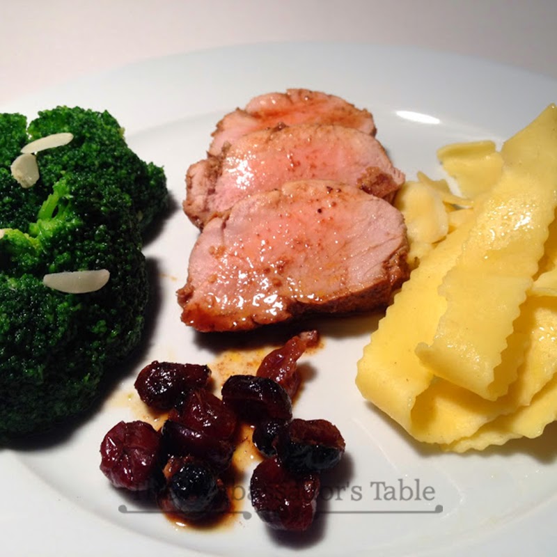 Lean and tender: Roasted Pork Fillet With Cranberries - The Ambassador ...