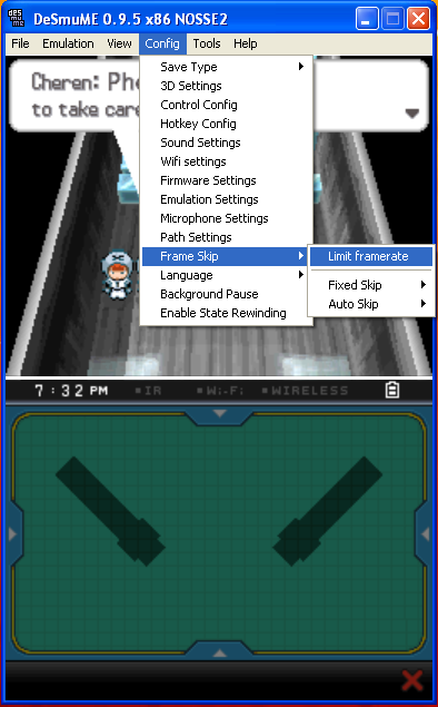setting Desmume emulator | ozi sii sam