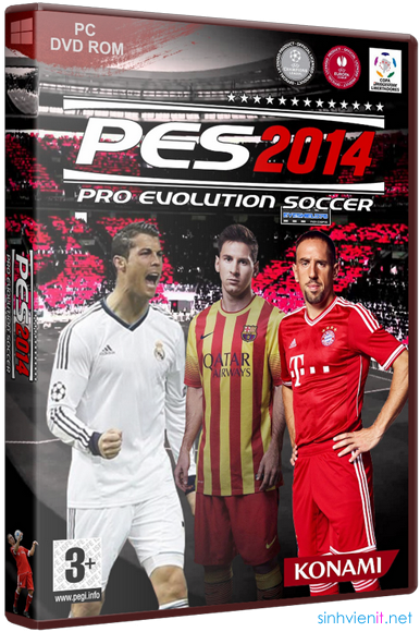 Download Game PES 2014 Full Crack - Tải Pro Evolution Soccer 2014