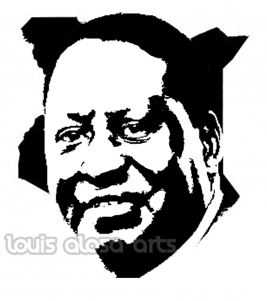 Radical Dude: A Vector Graphic Portrait I have done of Raila Odinga ...
