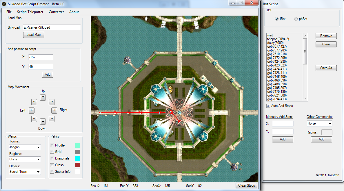 Silkroad: Bot-Script Creator: Beta 1.0