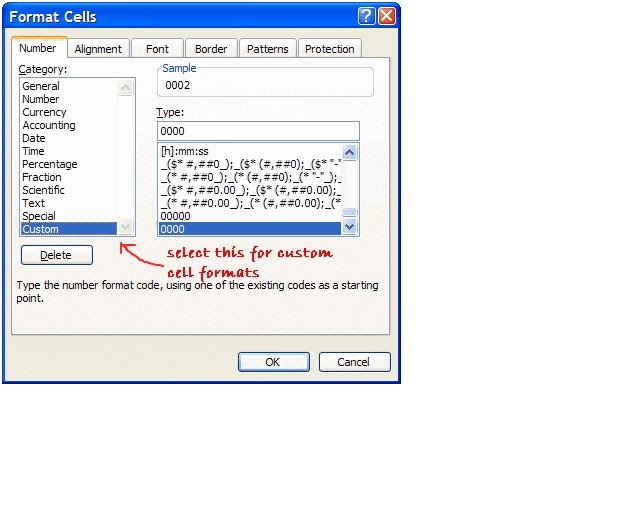 Custom Cell Formatting ~ ASKANNAN
