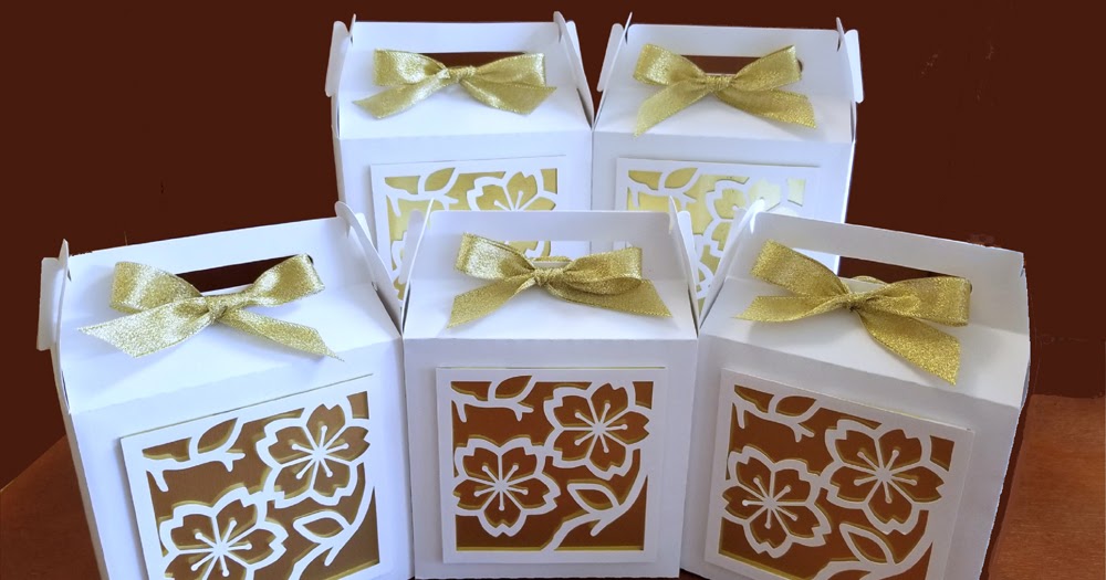 A Star For Chiemi: Sakura Paper Cut Boxes