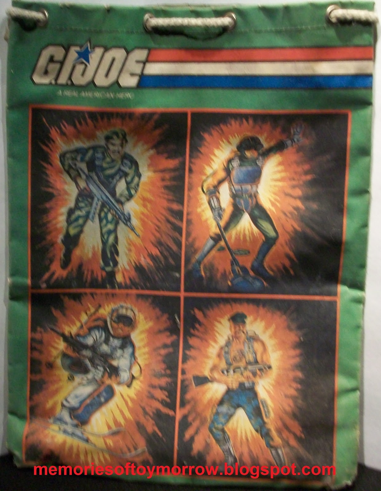 Memories of Toymorrow: The Vintage GI Joe Duffel Bag !! Store the ...