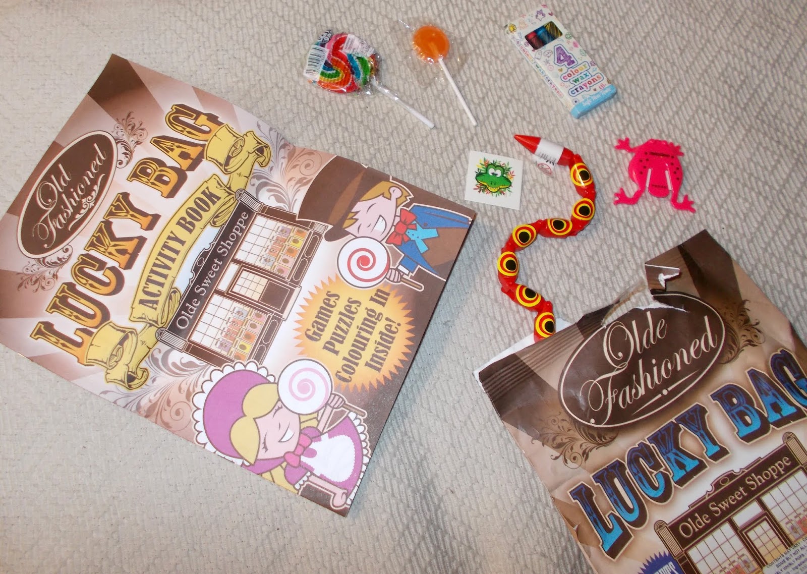 L is for Lucky - A Lucky-bag from Lucky Dip not Mr. Lucky, Luckily that ...