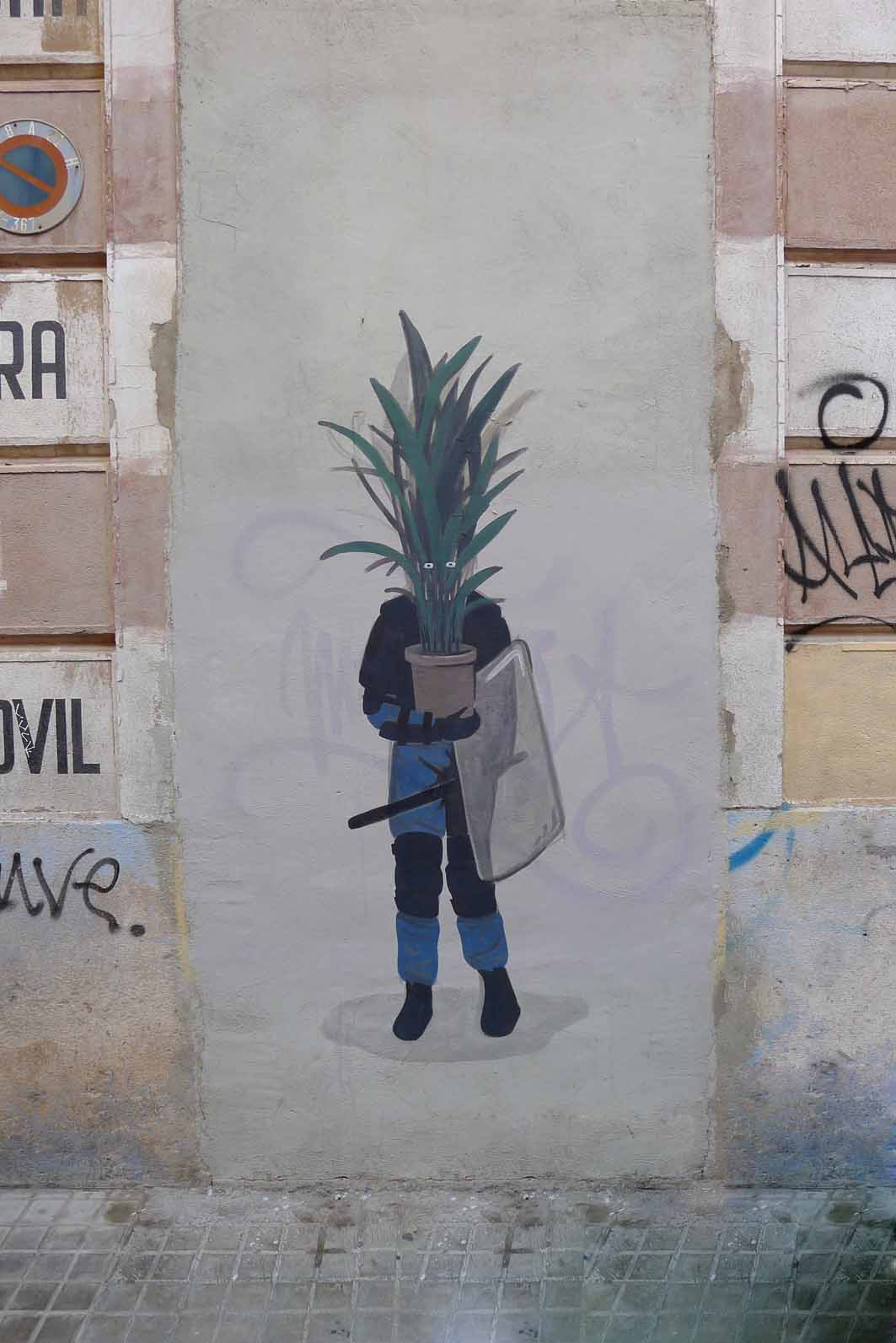 Escif “Secret Agent Man” New Mural In Valencia, Spain – StreetArtNews