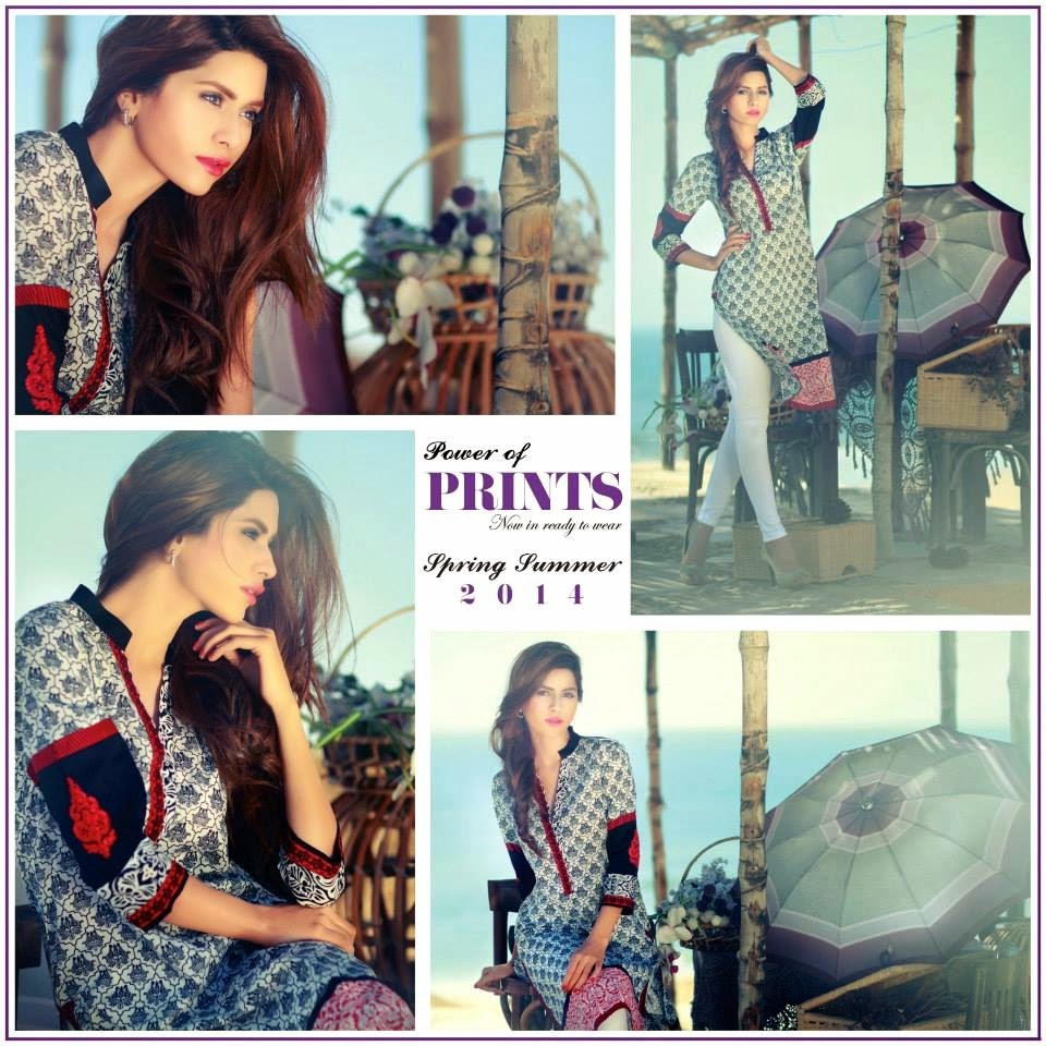 Ethnic by Outfitters Lawn Collection 2014 | Spring/Summer Lawn 2014-15 ...