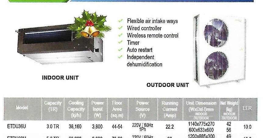 MaximaxSystems.com: EVEREST SPLIT CEILING CONCEALED AIR CON