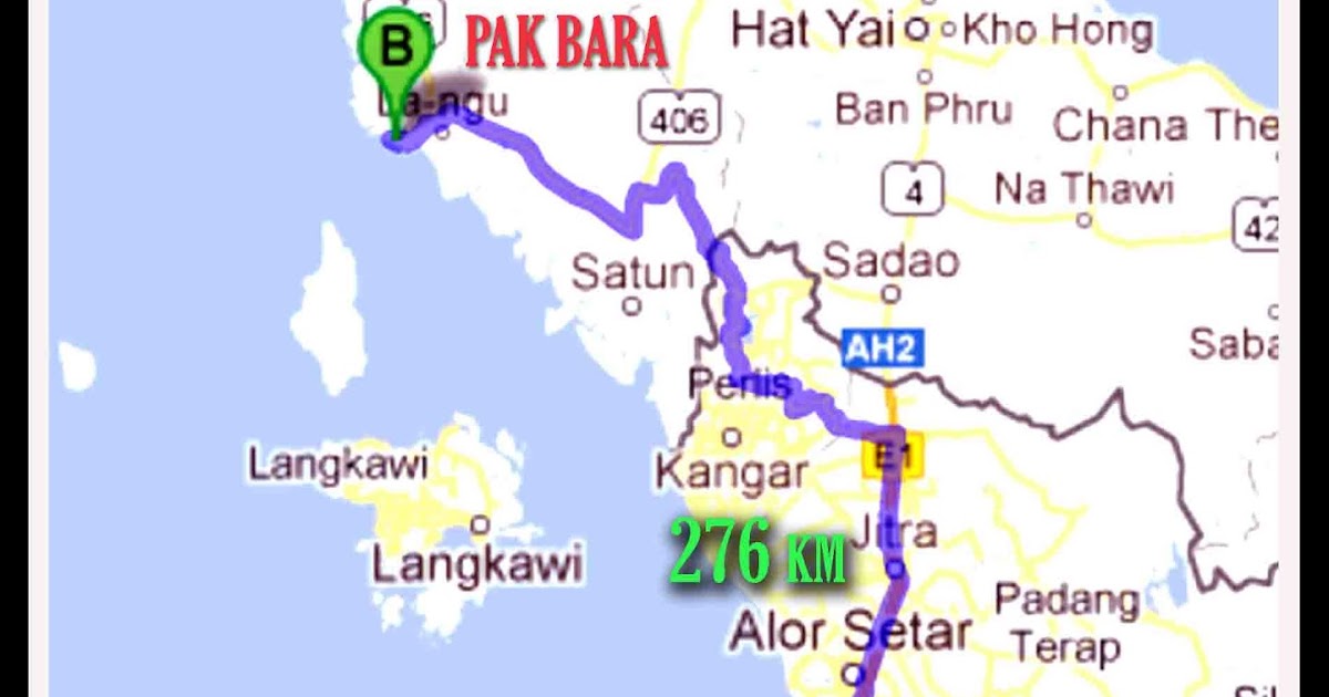 mytripadventure.com: Berkereta ke Pak Bara, Thailand.