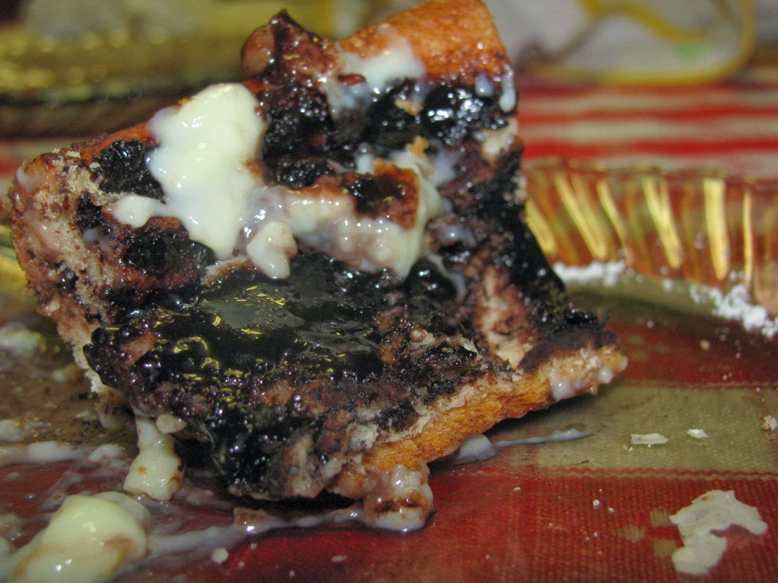 GoF3r1 a konyhában...: Vaníliás, kakaós csiga torta