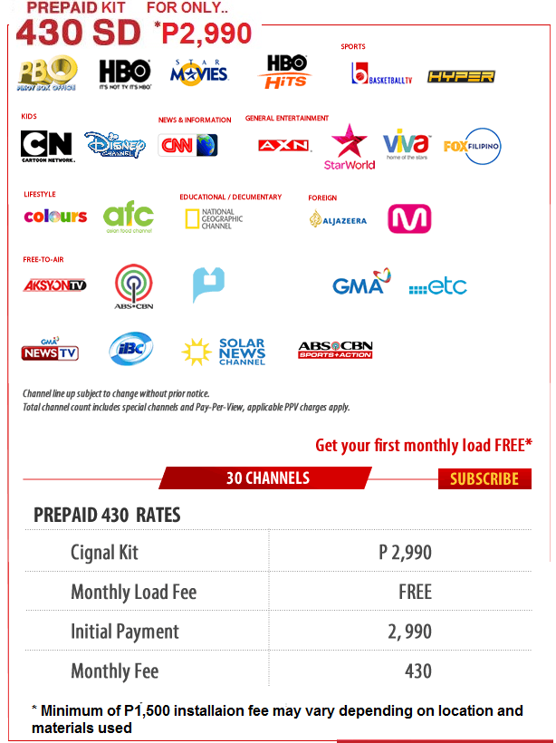 Cignal Tv Tarlac
