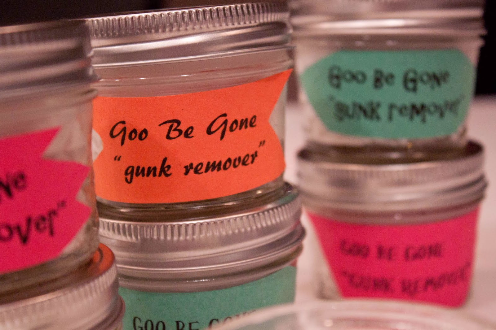 Fat and Happy Blog: All Natural Gunk Removing Goo Off