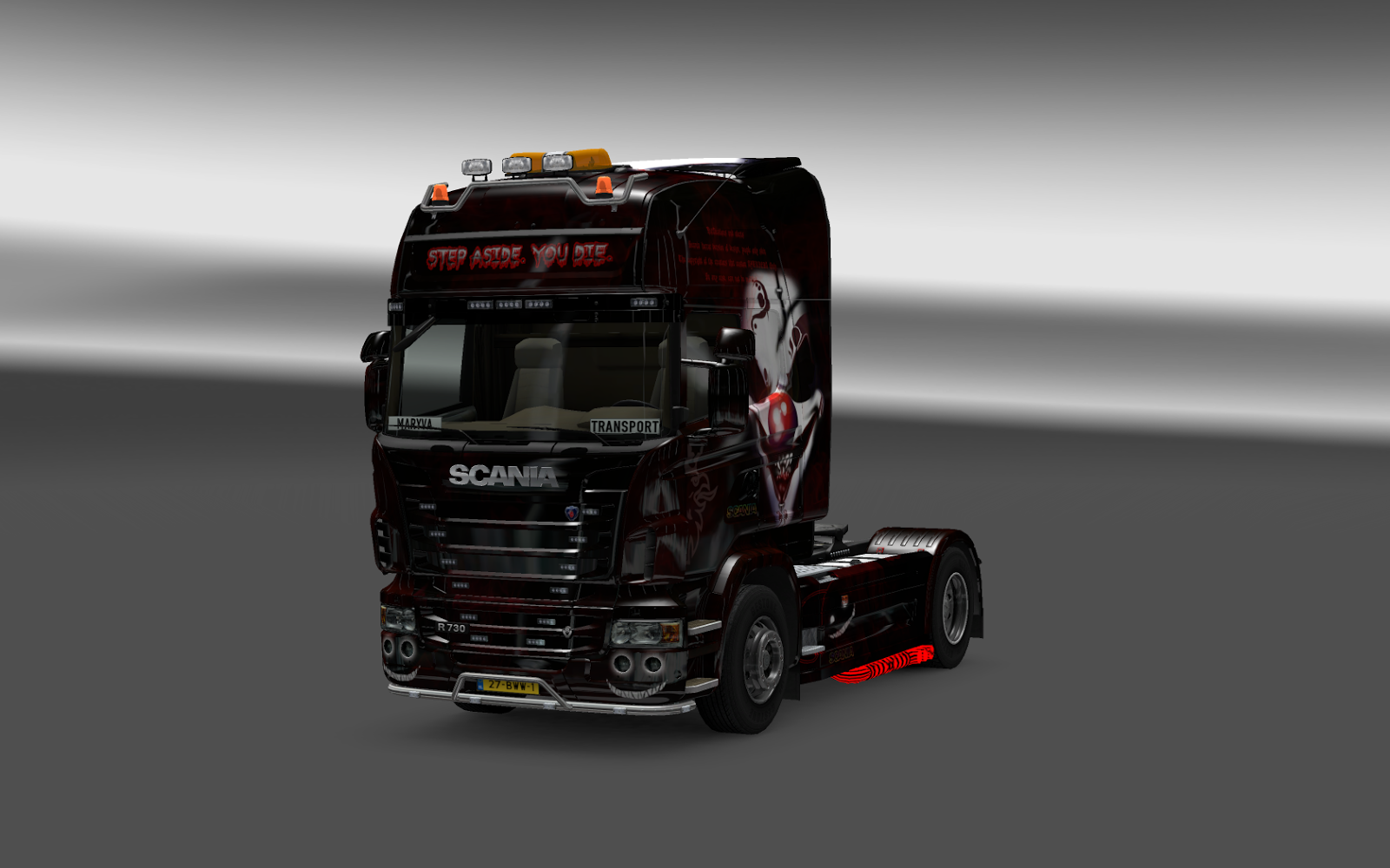 MTRMARIVALDOTADEU: Euro Truck Simulator 2 - Skin Scania Horror Style by ...