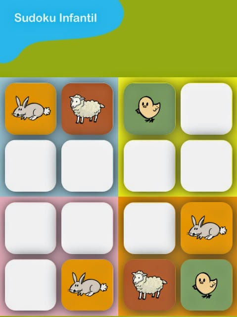 EL BAÚL DE LOS RECURSOS PARA EI: SUDOKU DE ANIMALES