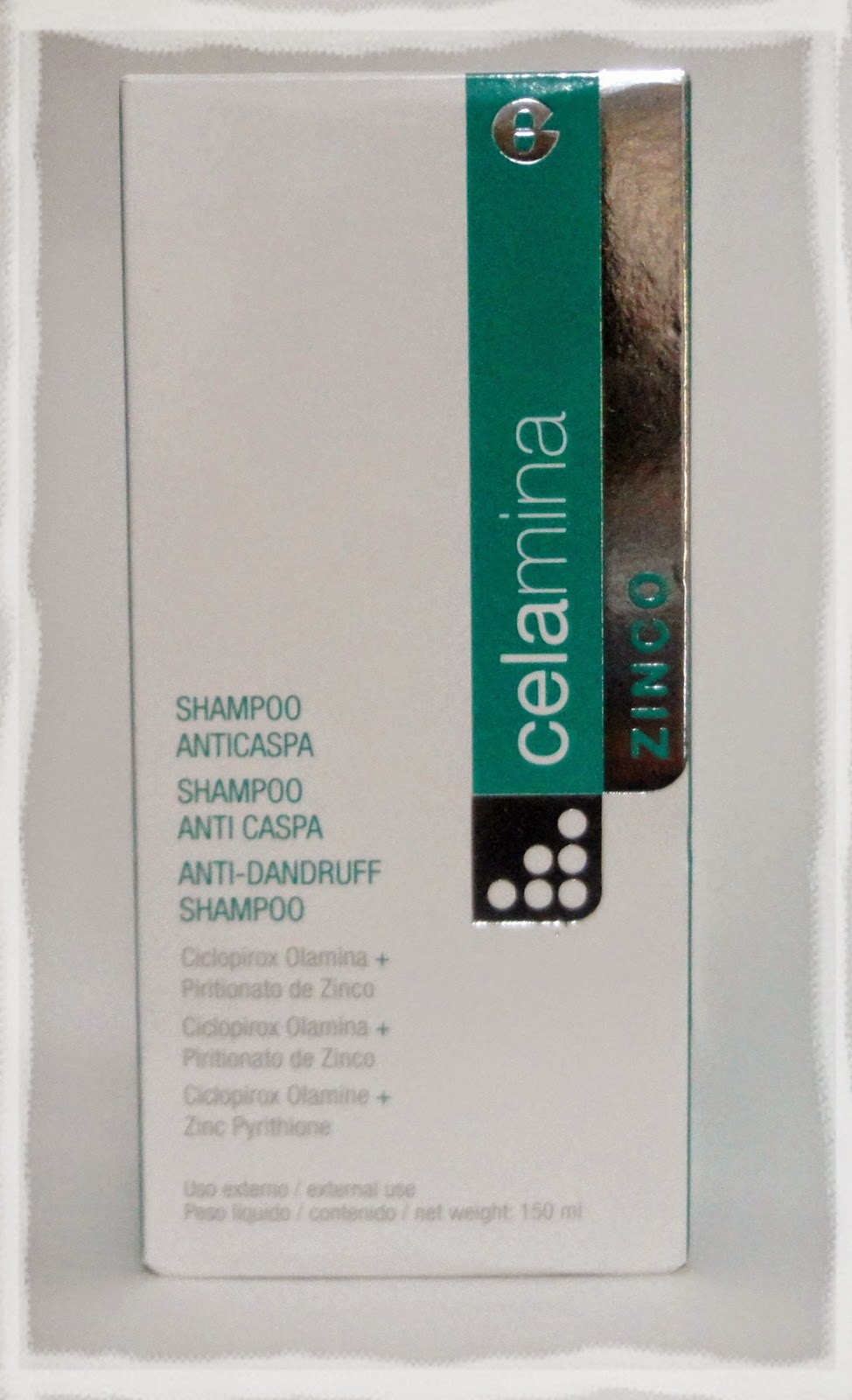 Blog Vanessa Sial : Shampoo Celamina® Zinco (controle de caspa e ...