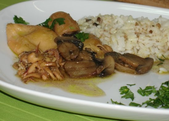 sabor a casa: Lulas estufadas