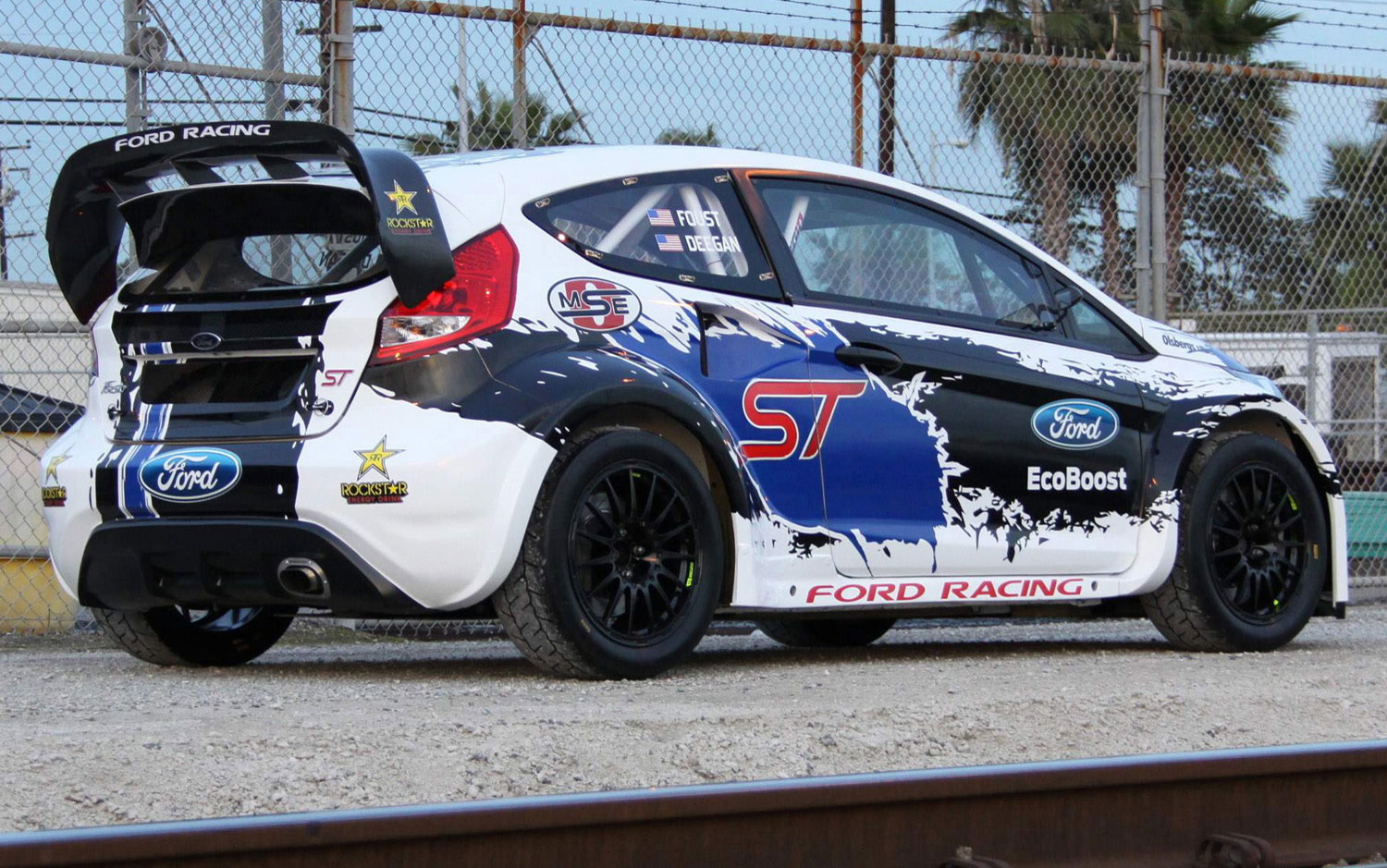 Cars Model 2013 2014: Ford Fiesta ST RallyCross Car, Ken Block-Modified ...