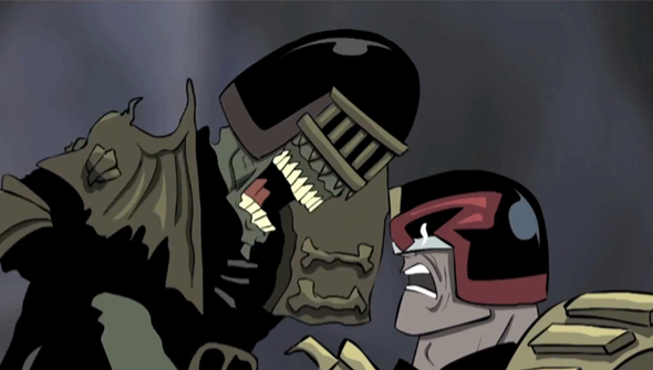 "Bootleg" Animated Series Judge Dredd: Superfiend Arrives | AFA ...