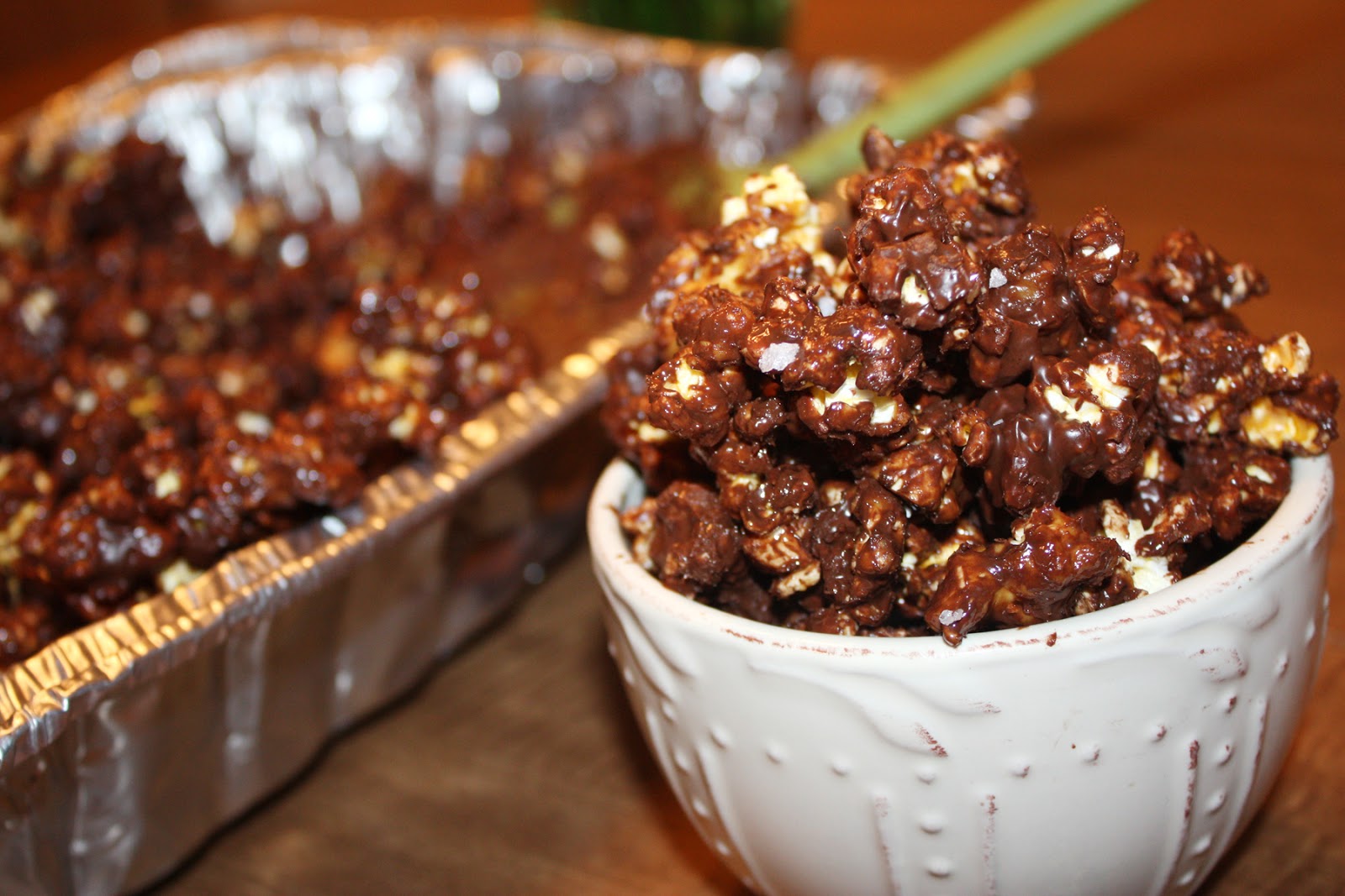 Gooey Dessert Popcorn with Sea Salt