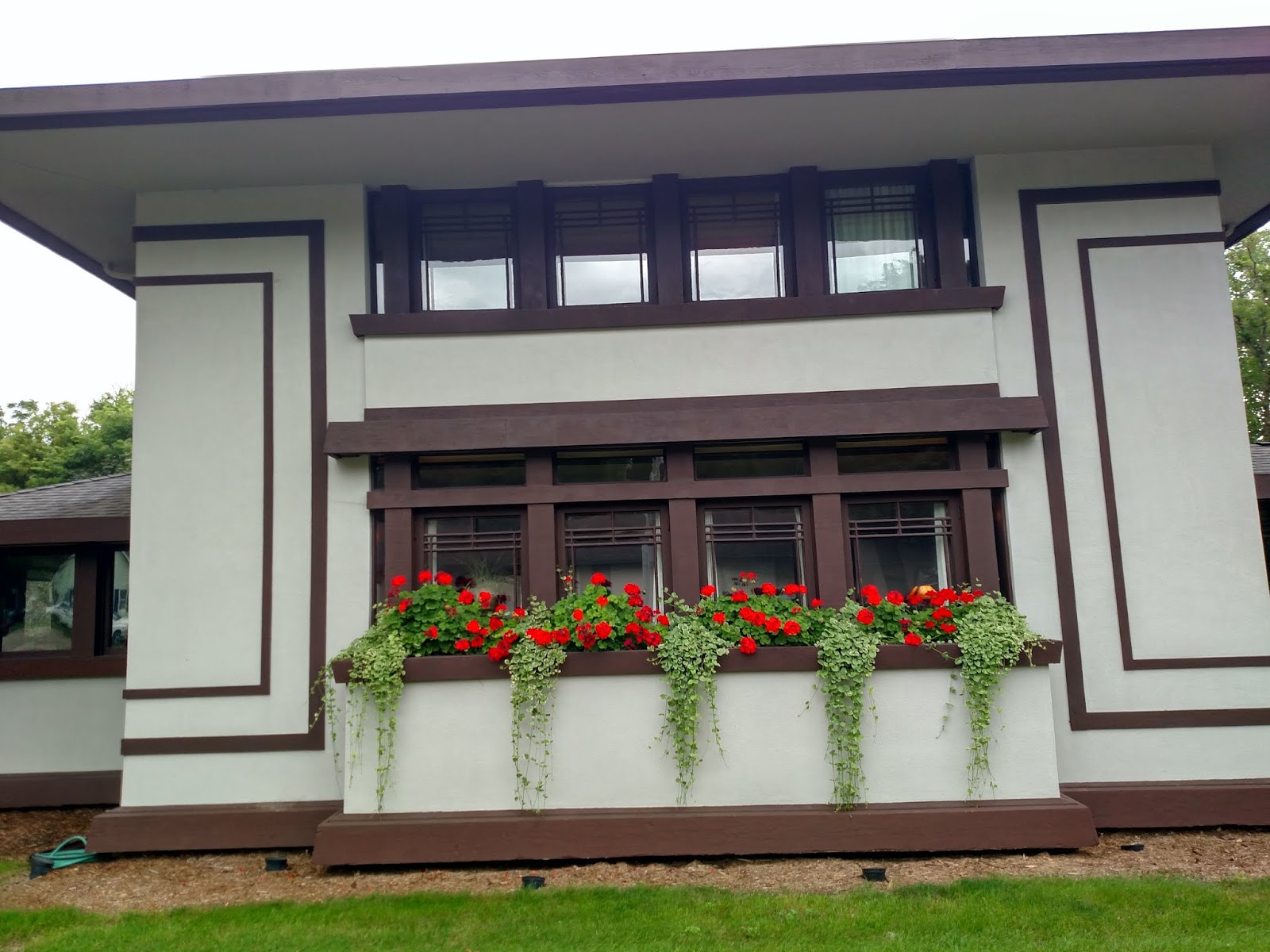 Traversing the Trails: Frank Lloyd Wright Stockman House in Mason City Iowa