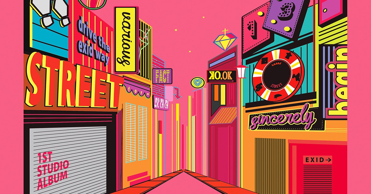 EXID – STREET (1st Full Album) Descargar - La Ola Soju