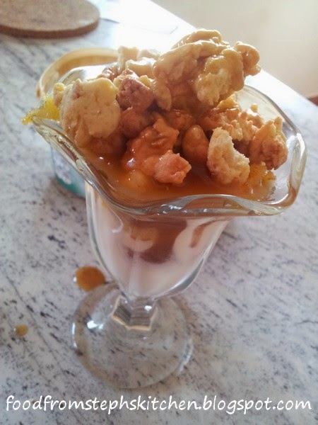 Steph's Kitchen: Butterscotch cookie sundae