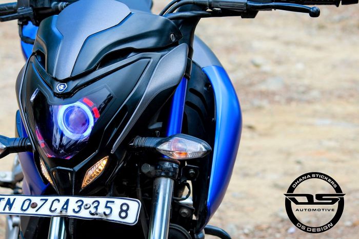 Bajaj Pulsar NS200 Grey Edition by DS Design - MODIFIED BIKE RIDER