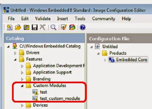 Easy Embedded System: WE8S (Windows Embedded 8 Standard) 匯入、更新module到 ...