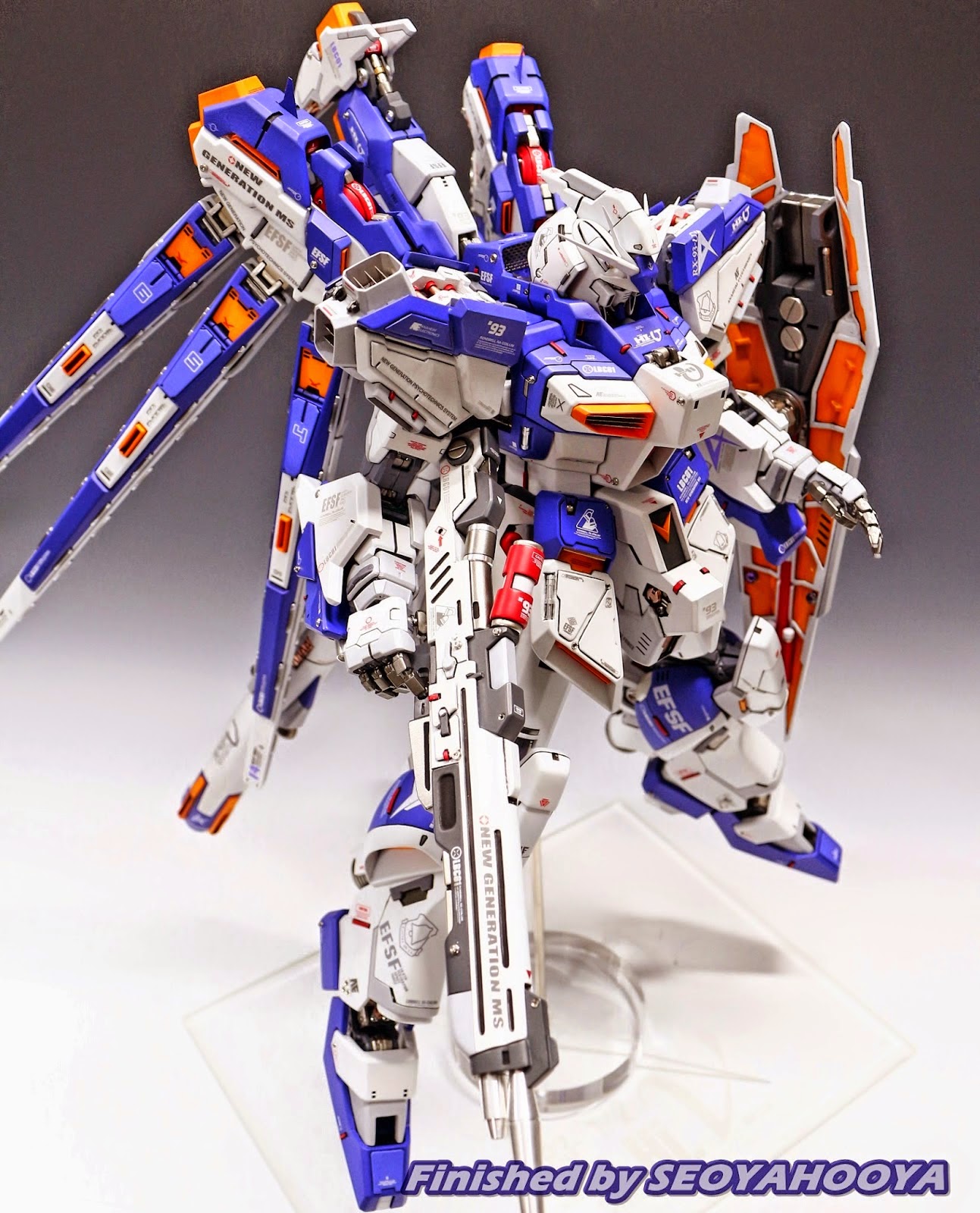Custom Build: G-System 1/72 RX-93-v2 Hi-nu Gundam conversion