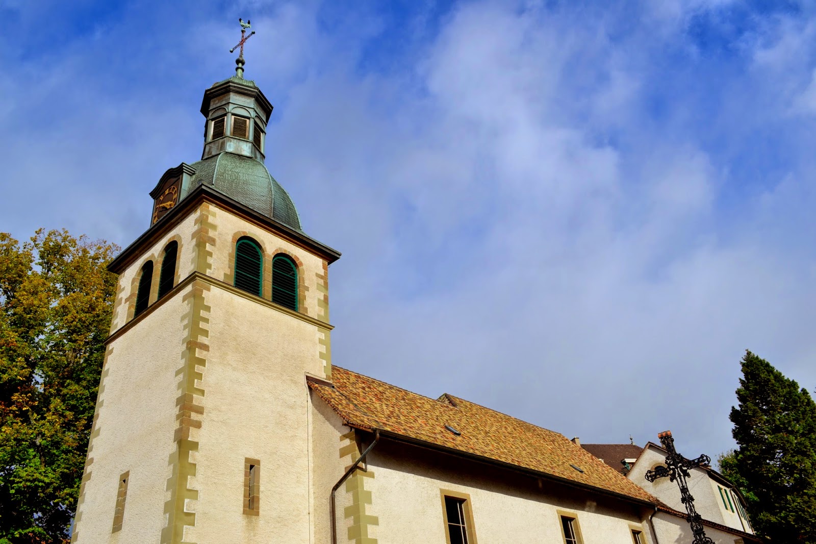 Hermance, a village in Geneva...