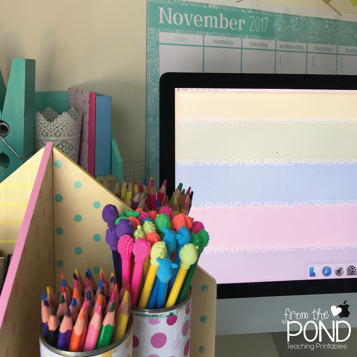 Pretty Pastel Screen Wallpapers | From the Pond