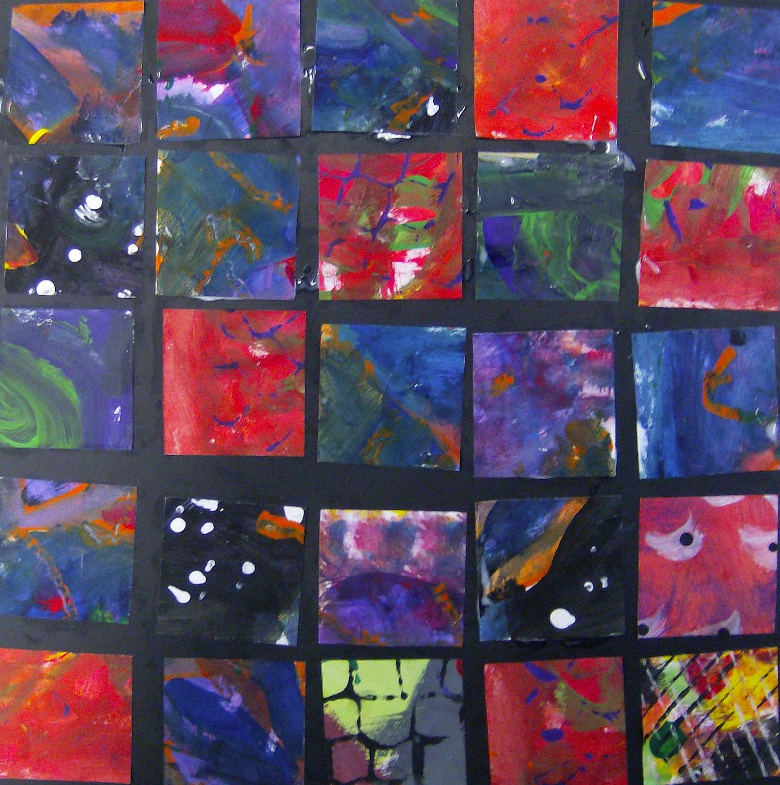 Blackfoot Art Center: Cool Colorful Cutout Collage!