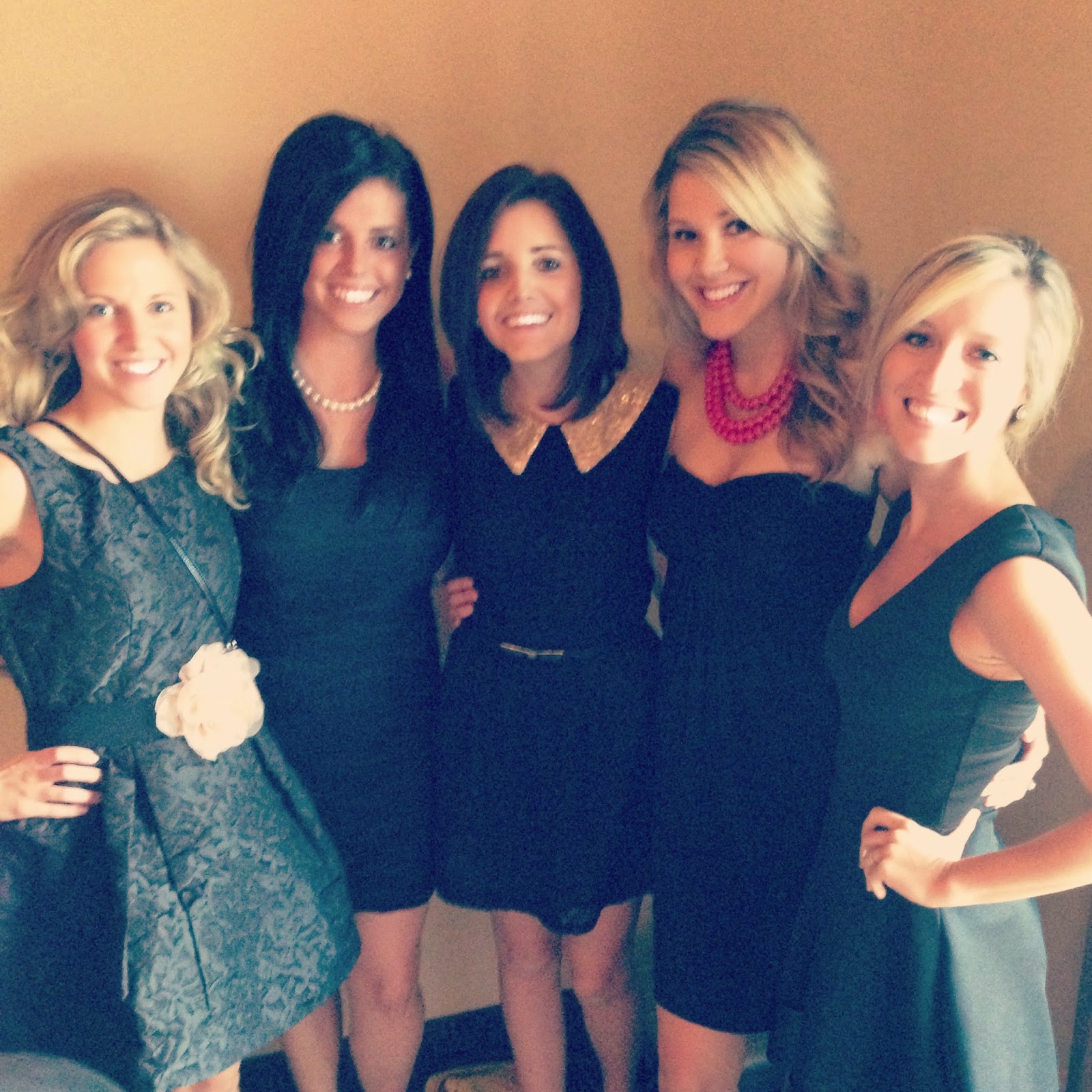 Classy In The Classroom: Bachelorette Party in a LBD!
