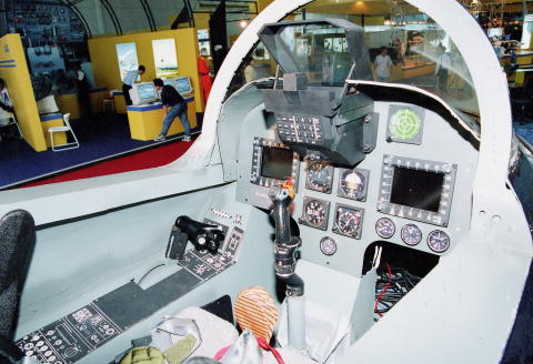 Fighter Jet: JF-17 Thunder cockpit