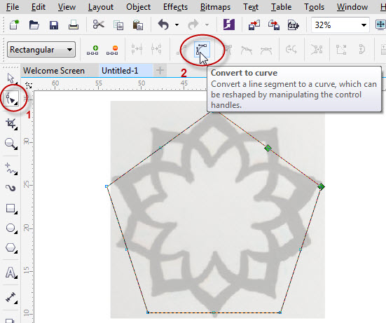 Membuat Contoh Dengan Polygon Tool Di Coreldraw Tips Dan Trik 4
