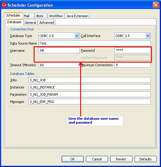 Oracle Business Intelligence Oraclebi Scheduler Configuration