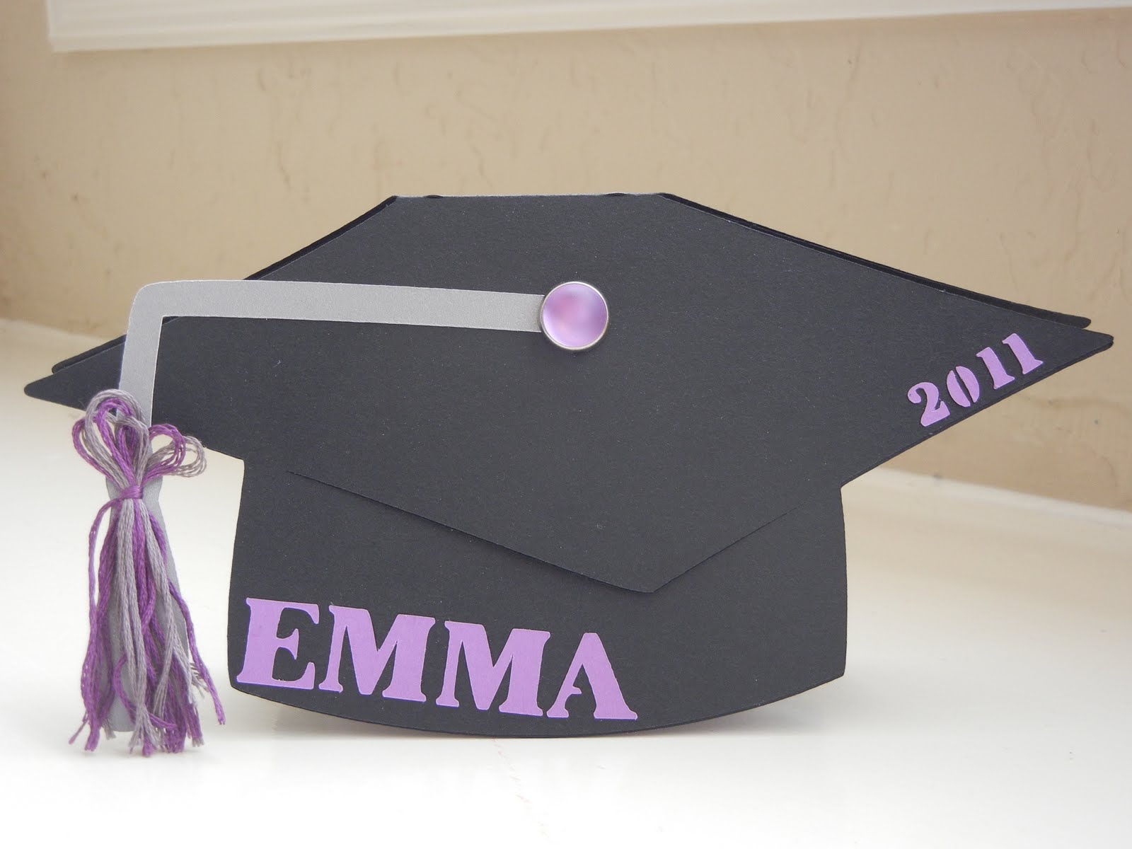 In Love with PAPER!!: Graduation Card & Envelope