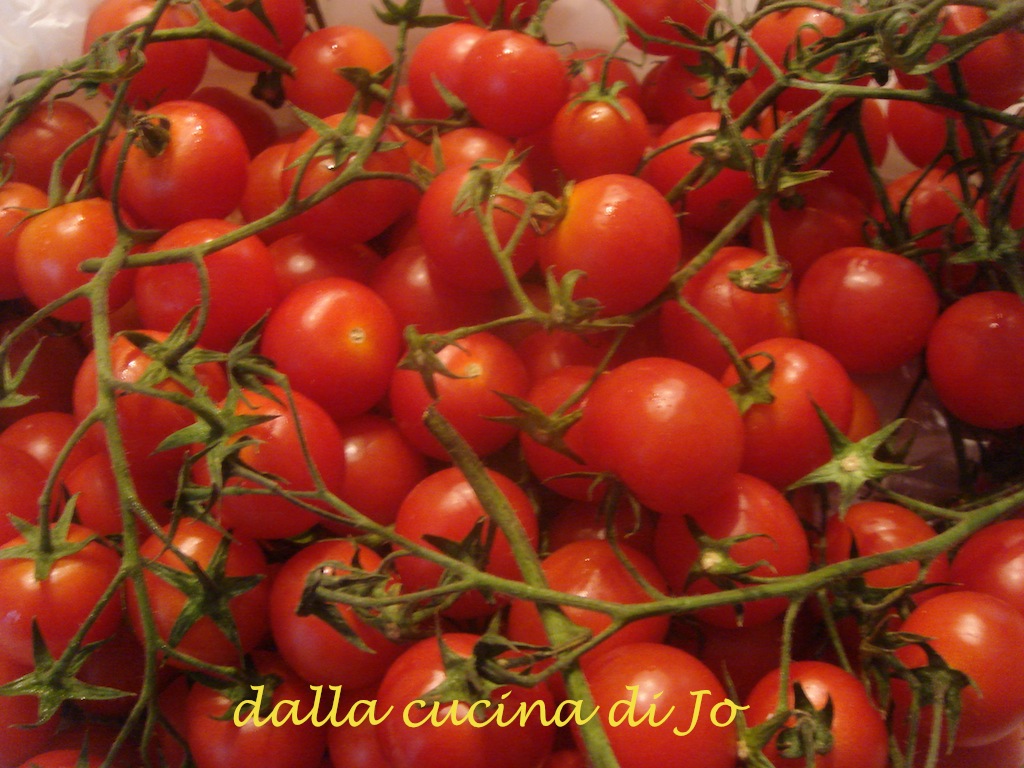 Ciliegini al forno da dalla cucina di Jo su Akkiapparicette