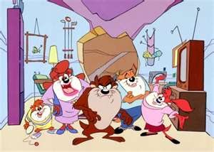 cual es tu personaje animado favorito: Familia de taz.