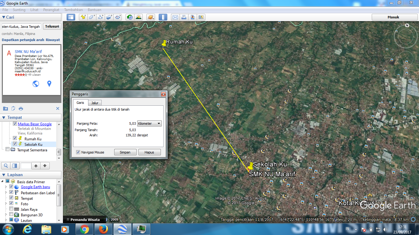 Cara Mapping Menggunakan Google Earth | TIPS TKJ