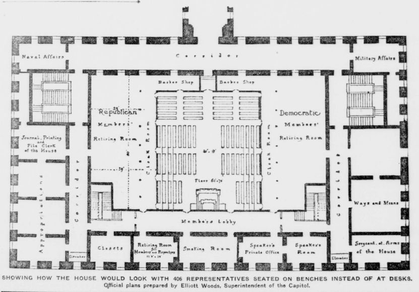Shaking Paper: Desks, Benches, and Chaos in the House of Representatives