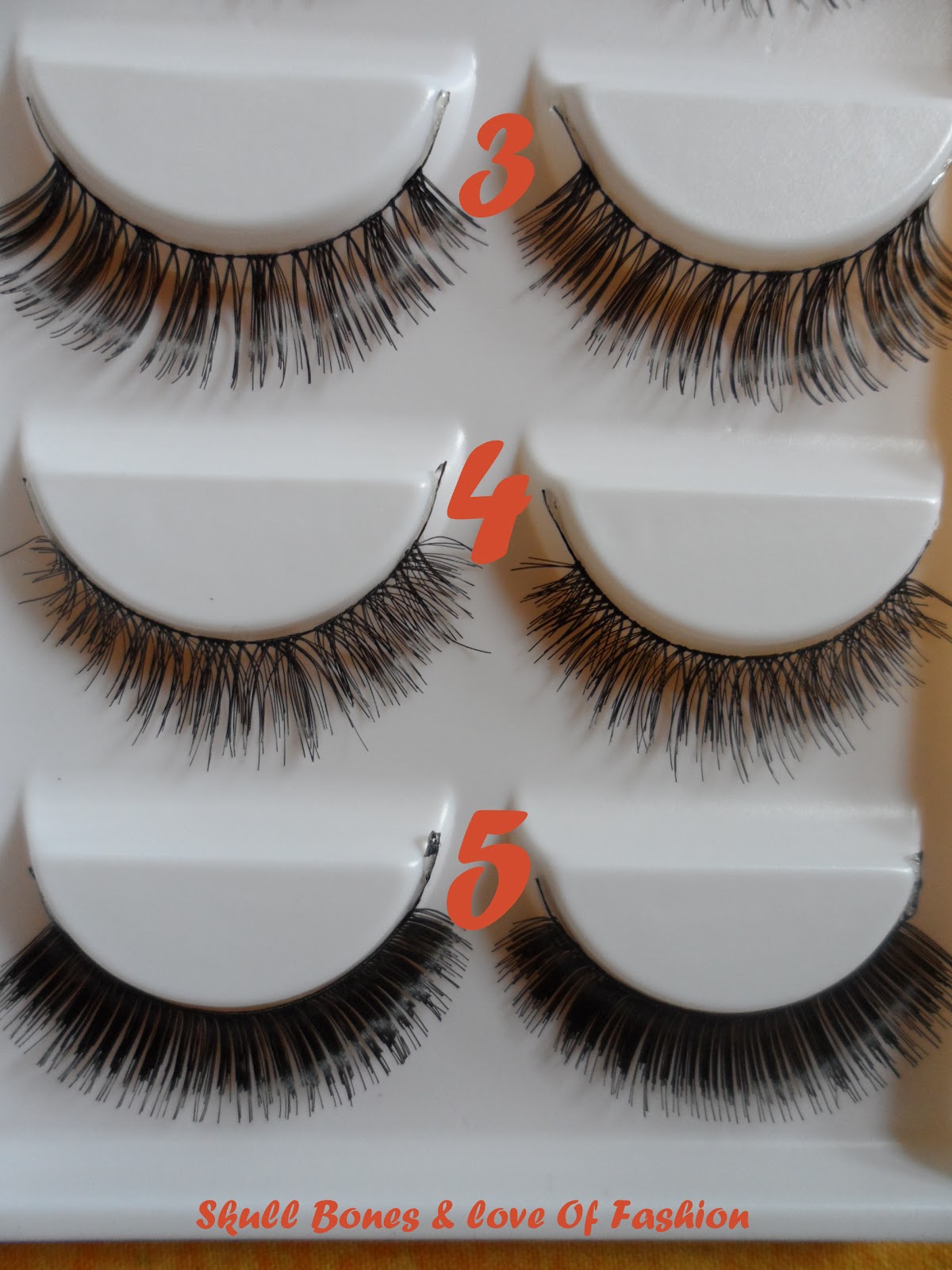 Dr.Poison Ivy's Beauty Blog: ES 5 Pairs Different Styles Handmade False ...