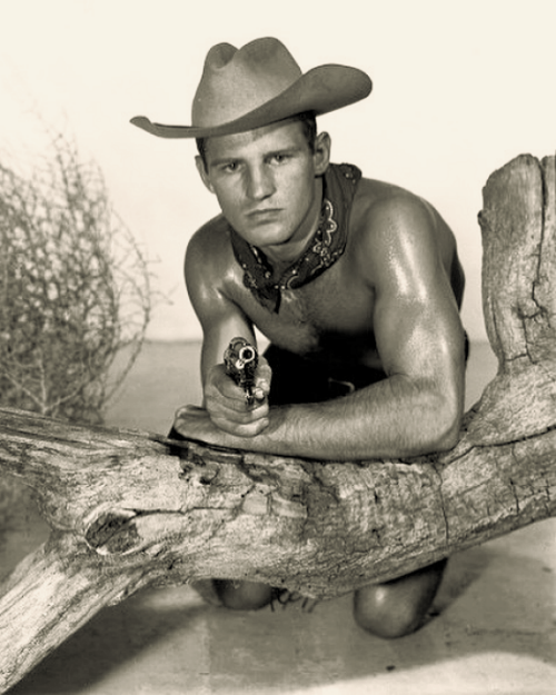 Gods and Foolish Grandeur: Beefcake cowboy - Jim Lassiter, aka Larry ...