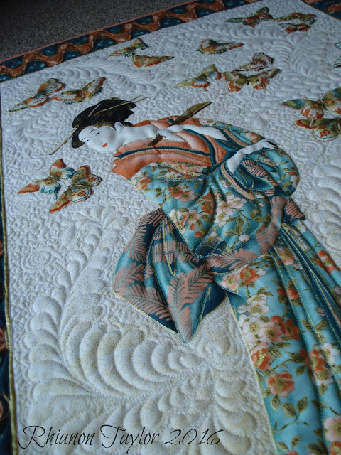 The Nifty Stitcher: Geisha Panel