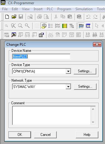 Cara memulai program CX PROGRAMMER