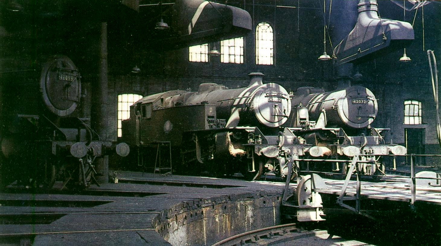 Steam Memories: Fairburn 2-6-4T's at Manningham shed