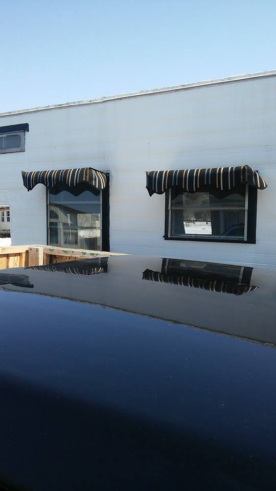 Vintage Awnings: Small Window Awning Conception To Completion