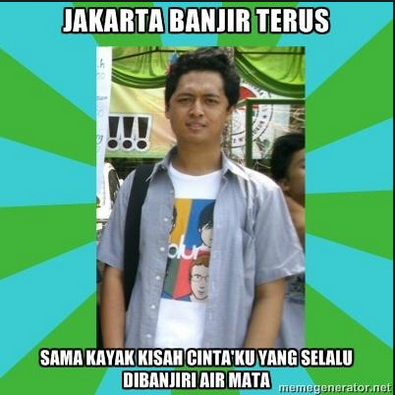 Meme Banjir Lucu